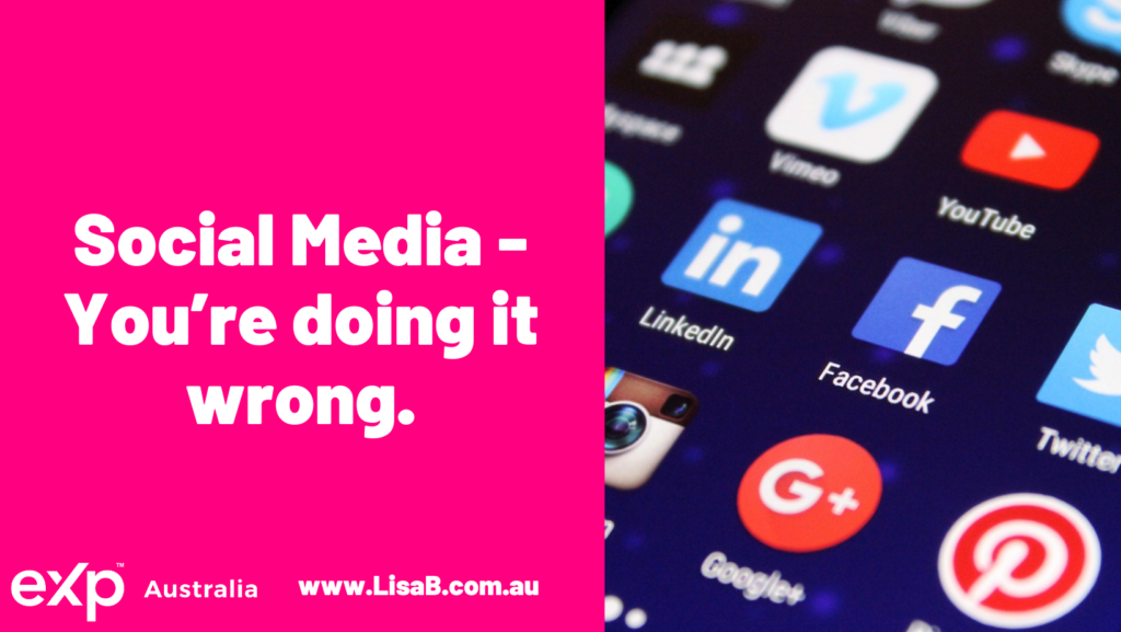 Social Media Youre Doing It Wrong The Real Estate Club